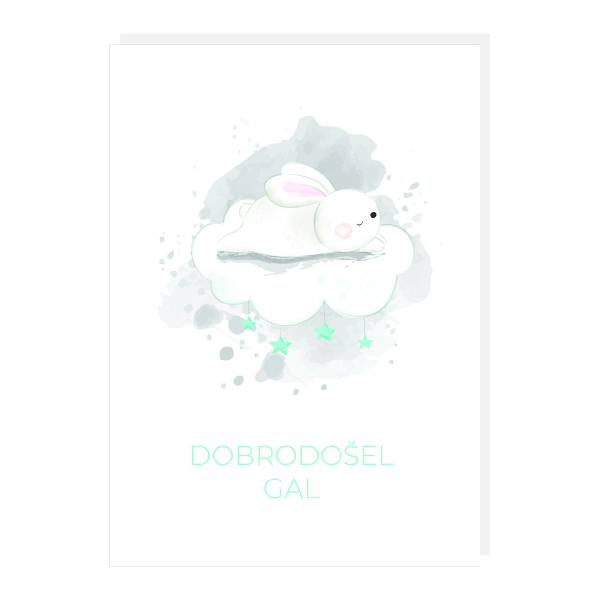 Čestitka Welcome Baby - izzie.si